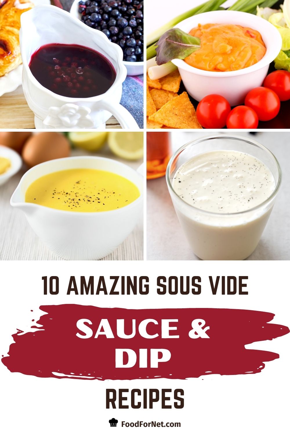 10 Amazing Sous Vide Sauce & Dip Recipes | Food For Net