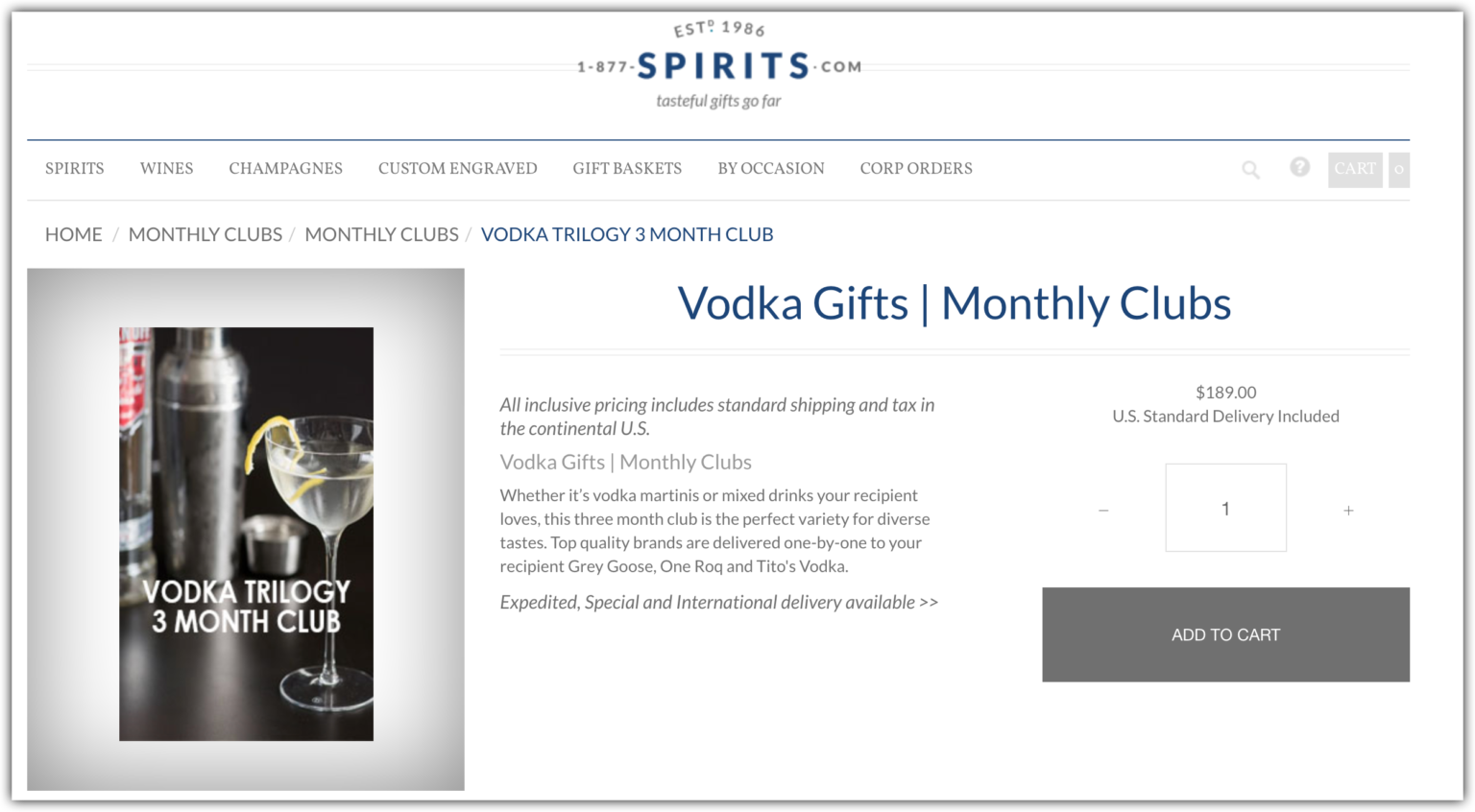 4 Vodka of the Month Clubs You Won't Want to Miss + Bonus Vodka Gift ...