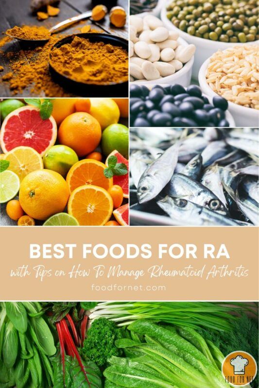 20 Best Foods for RA with Tips on How To Manage Rheumatoid Arthritis ...