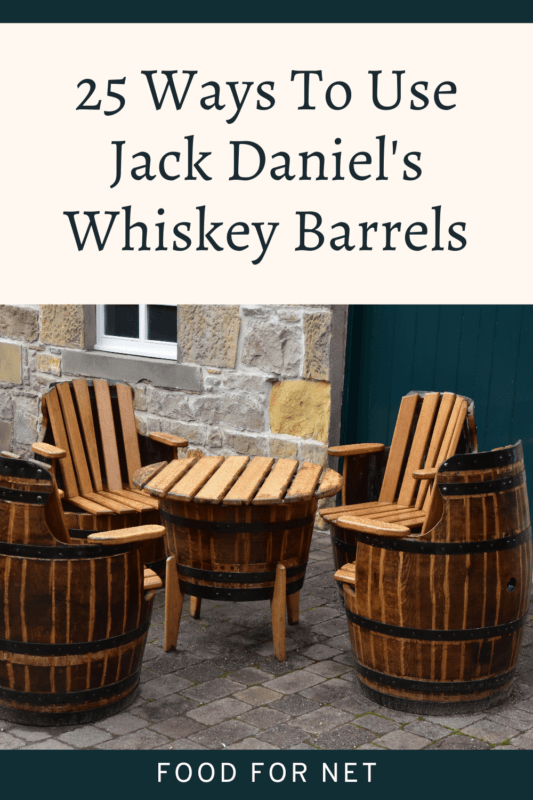 Use Jack Daniels Whiskey Barrels For These 25 Projects | Food For Net