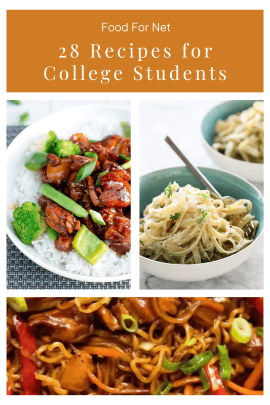 28 Recipes For College Students That Won’t Break Your Budget | Food For Net
