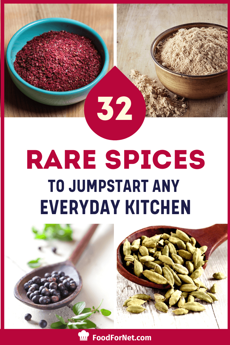32 Rare Spices To Jumpstart Any Everyday Kitchen | Food For Net