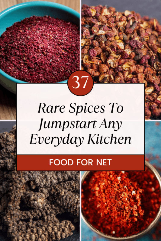 37 Rare Spices To Jumpstart Any Everyday Kitchen | Food For Net