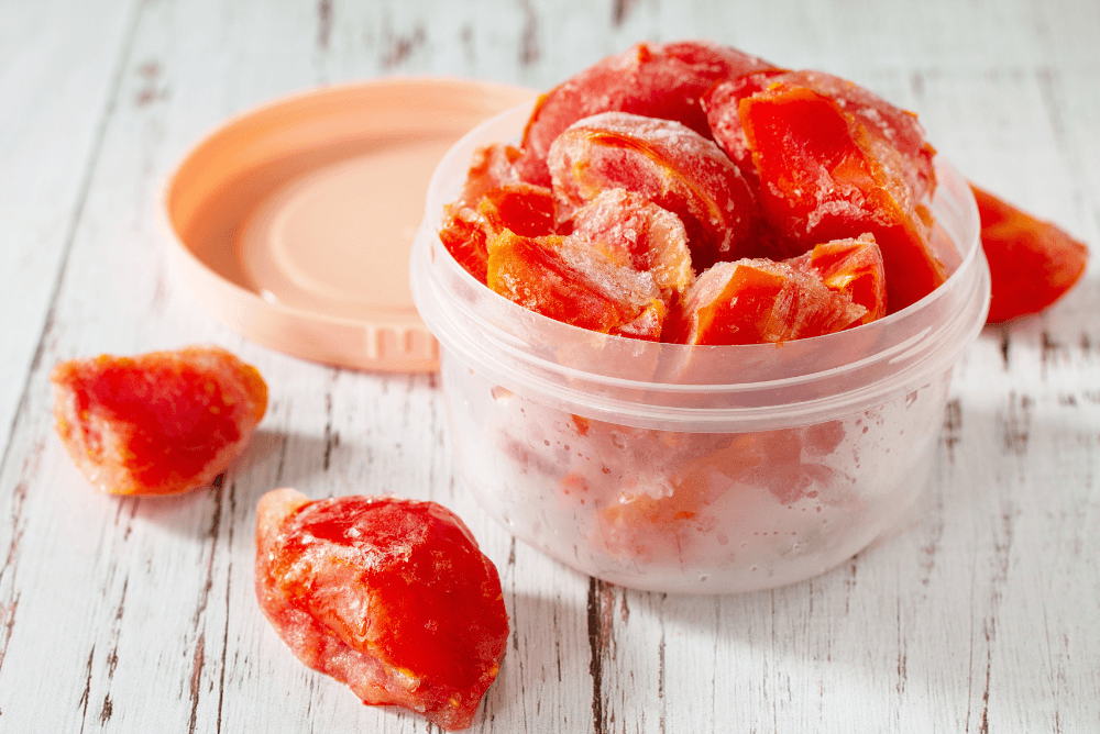 How To Freeze Tomatoes | Food For Net