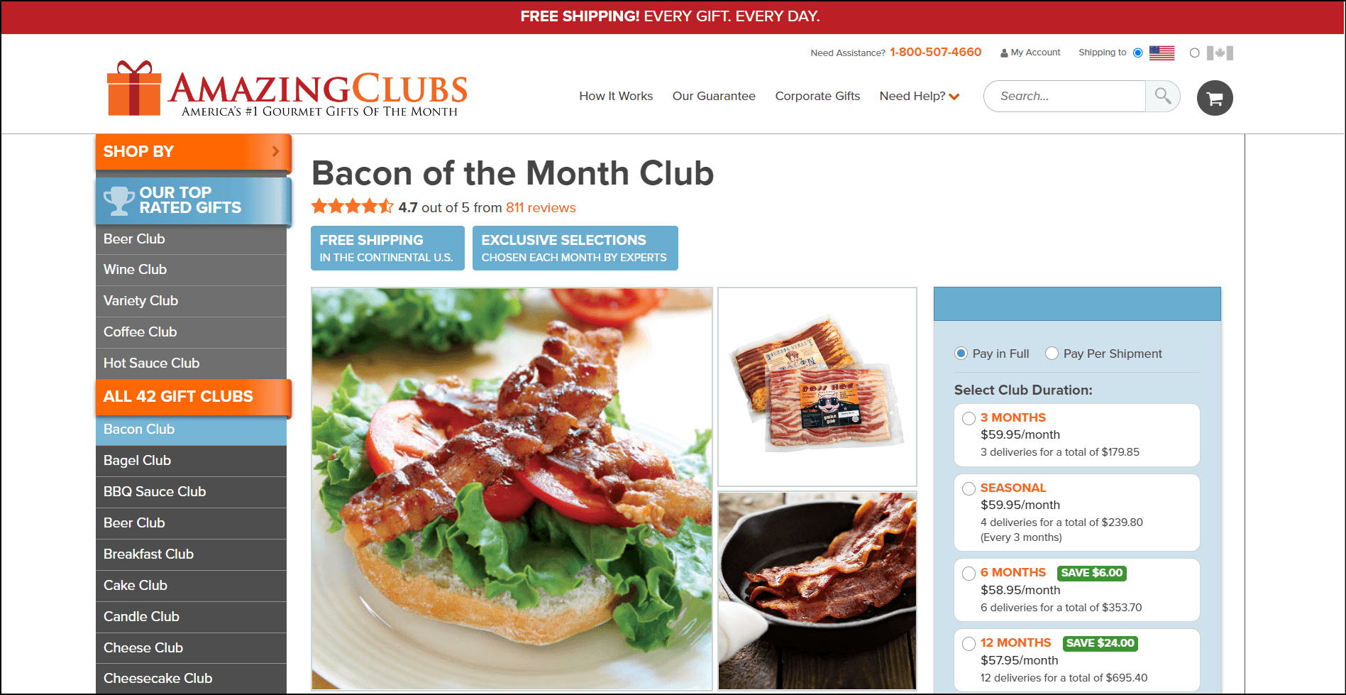 18 Bacon Of The Month Clubs That Will Leave You Drooling | Food For Net
