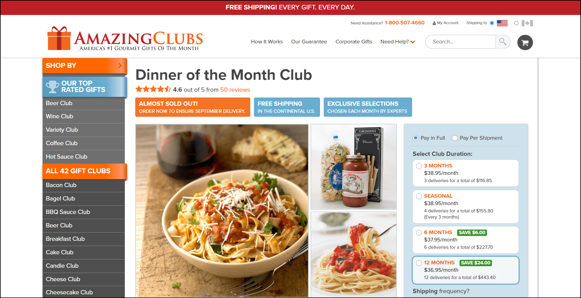 8 Dinner of the Month Clubs + 2 Gift Ideas | Food For Net