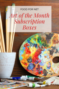 5 Creative Art of the Month Subscription Boxes | Food For Net