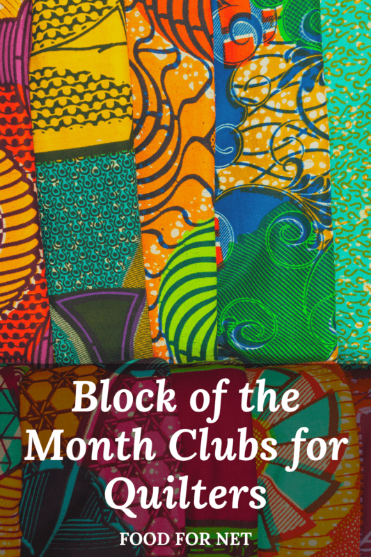 7 Creative Block of the Month Clubs | Food For Net