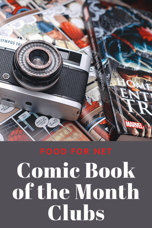6 Colorful Comic Book of the Month Clubs | Food For Net