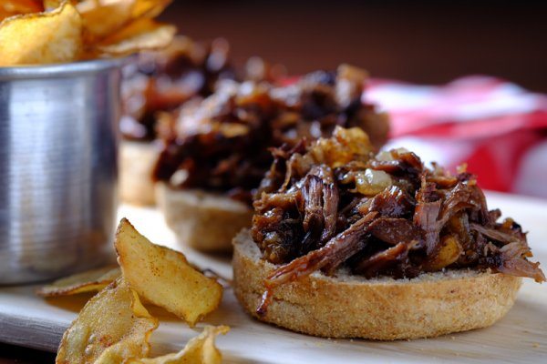 Slow Cooker Beef Bulgogi Sliders with Kimchi Slaw | Food For Net