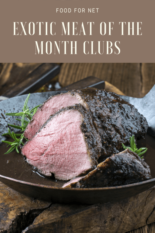 5 Exotic Meat of the Month | Food For Net