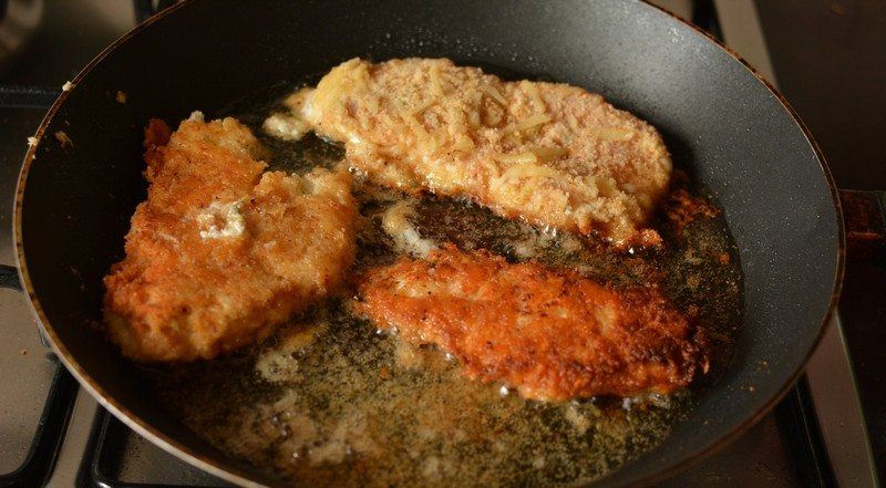 Crispy Fried Chicken with Parmesan Crust | Food For Net