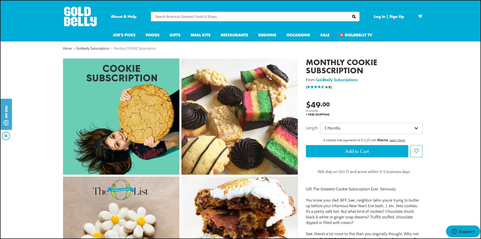 42 Cookie Of The Month Clubs You Won’t Want To Cancel (EVER) | Food For Net