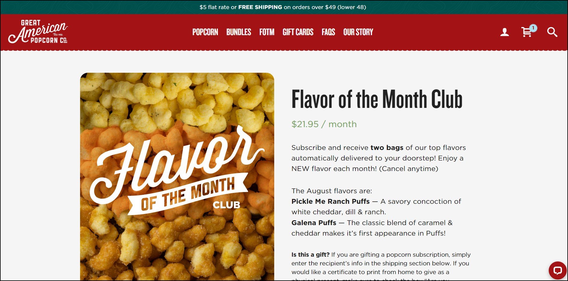 Top 19 Popcorn of the Month Clubs | Food For Net