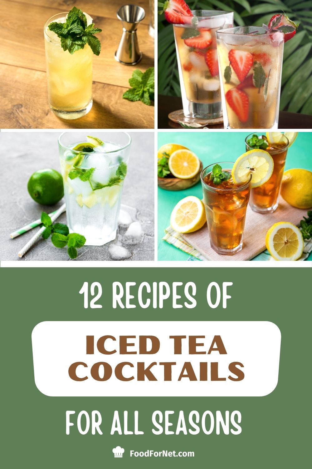 Iced Tea Cocktails For All Seasons – 12 Recipes And Plenty Of Ideas ...