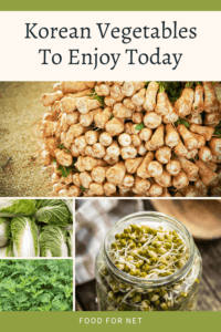 22 Stunning Korean Vegetables To Enjoy Today | Food For Net