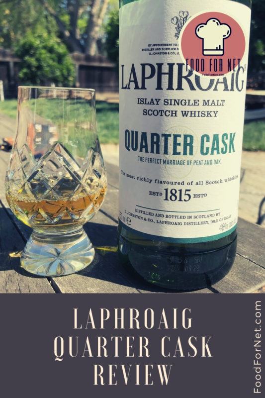 Laphroaig Quarter Cask Review | Food For Net