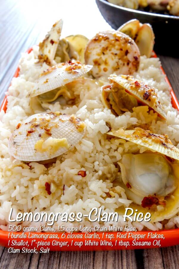 Lemongrass-Clam Rice | Food For Net
