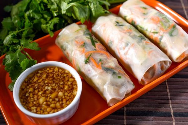 Pad Thai Spring Rolls | Food For Net