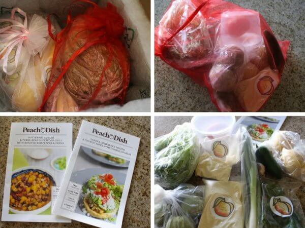Peach Dish Meal Kit Delivery Review | Food For Net