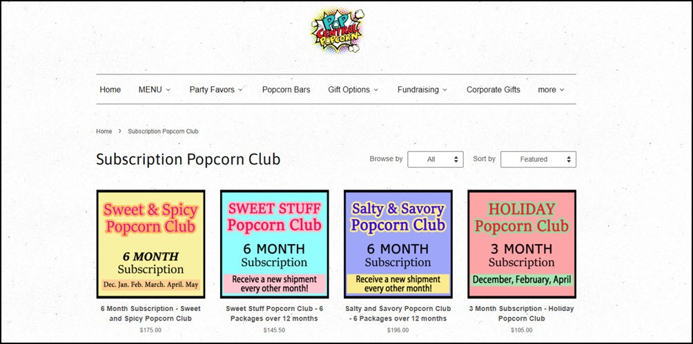 Top 19 Popcorn of the Month Clubs | Food For Net
