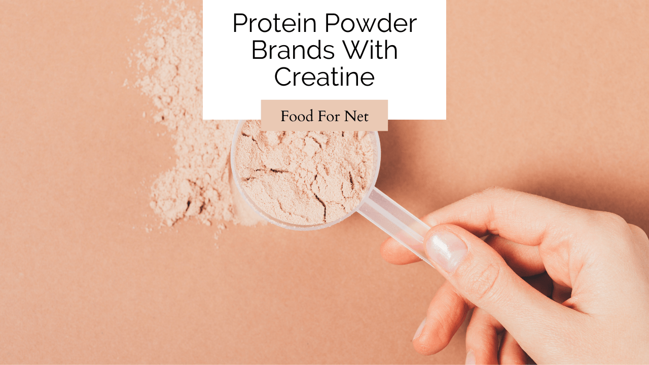 Top 6 Protein Powder Brands With Creatine | Food For Net