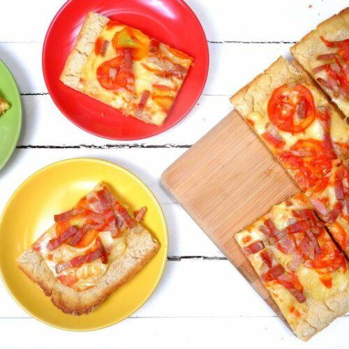 Rice Flour Pizza Dough Recipe | Food For Net