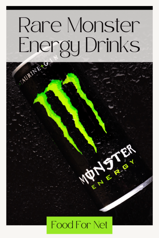 Rare Monster Energy Drinks Food For Net