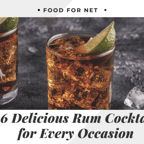 What Is Rum Made From, And What Are The 9 Types Of Rum? | Food For Net
