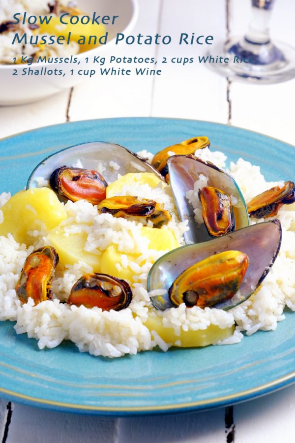 Slow Cooker Mussel and Potato Rice | Food For Net