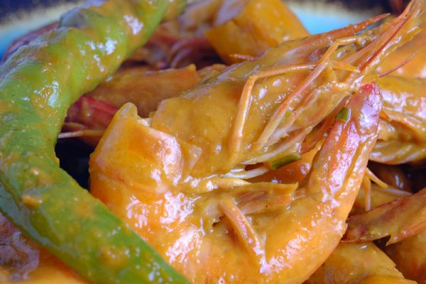 Slow Cooker Prawns in Crabfat Cream | Food For Net