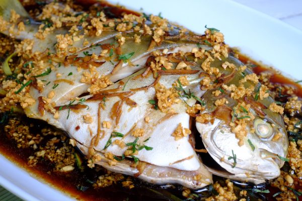 Slow Cooker Soy-Ginger Steamed Pompano | Food For Net