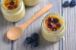 Sous Vide Blueberry and Saffron Crème Brûlée | Food For Net