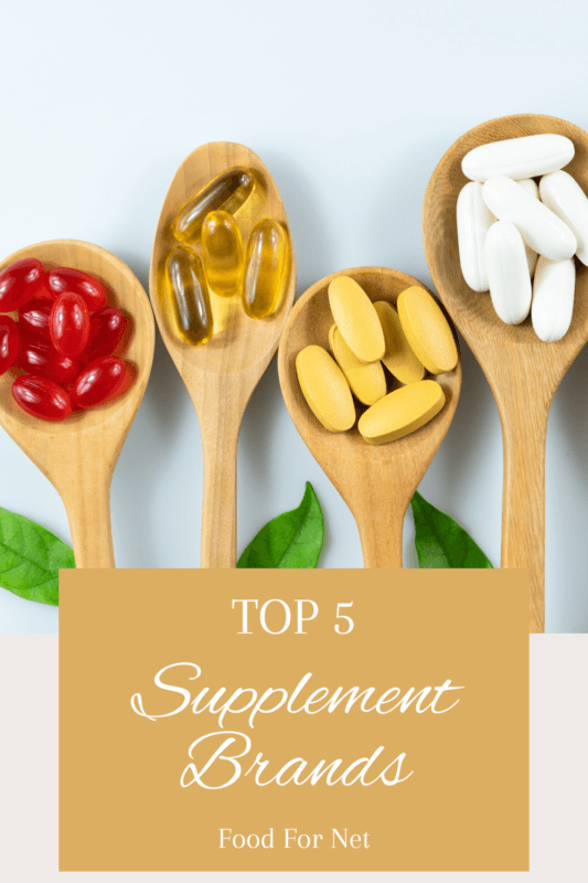 5 Best Supplement Brands | Food For Net