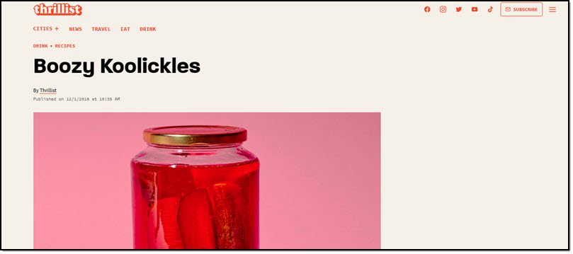 13 Exciting Pickle Juice Vodka Infusions You Have To Try | Food For Net