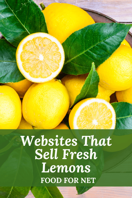 Buy Fresh Lemons Online From These 3 Websites | Food For Net