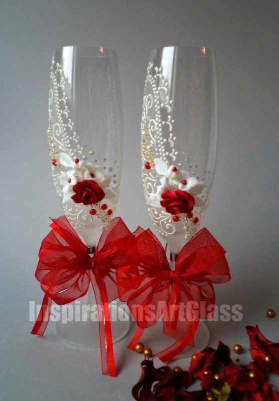 42 Custom Wedding Glassware Ideas From The Geniuses At Etsy | Food For Net