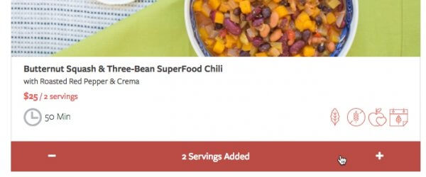 Peach Dish Meal Kit Delivery Review | Food For Net