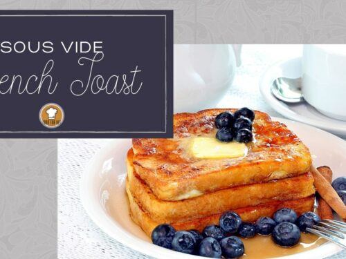 Sous Vide Blueberry and Saffron Crème Brûlée | Food For Net